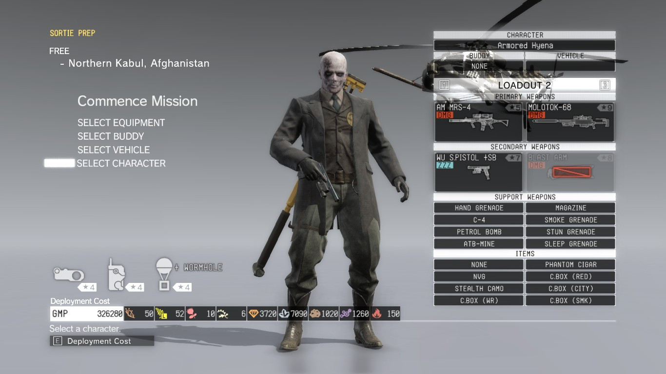 Skull Face [SB Compatible] [Metal Gear Solid V: The Phantom Pain] [Mods]