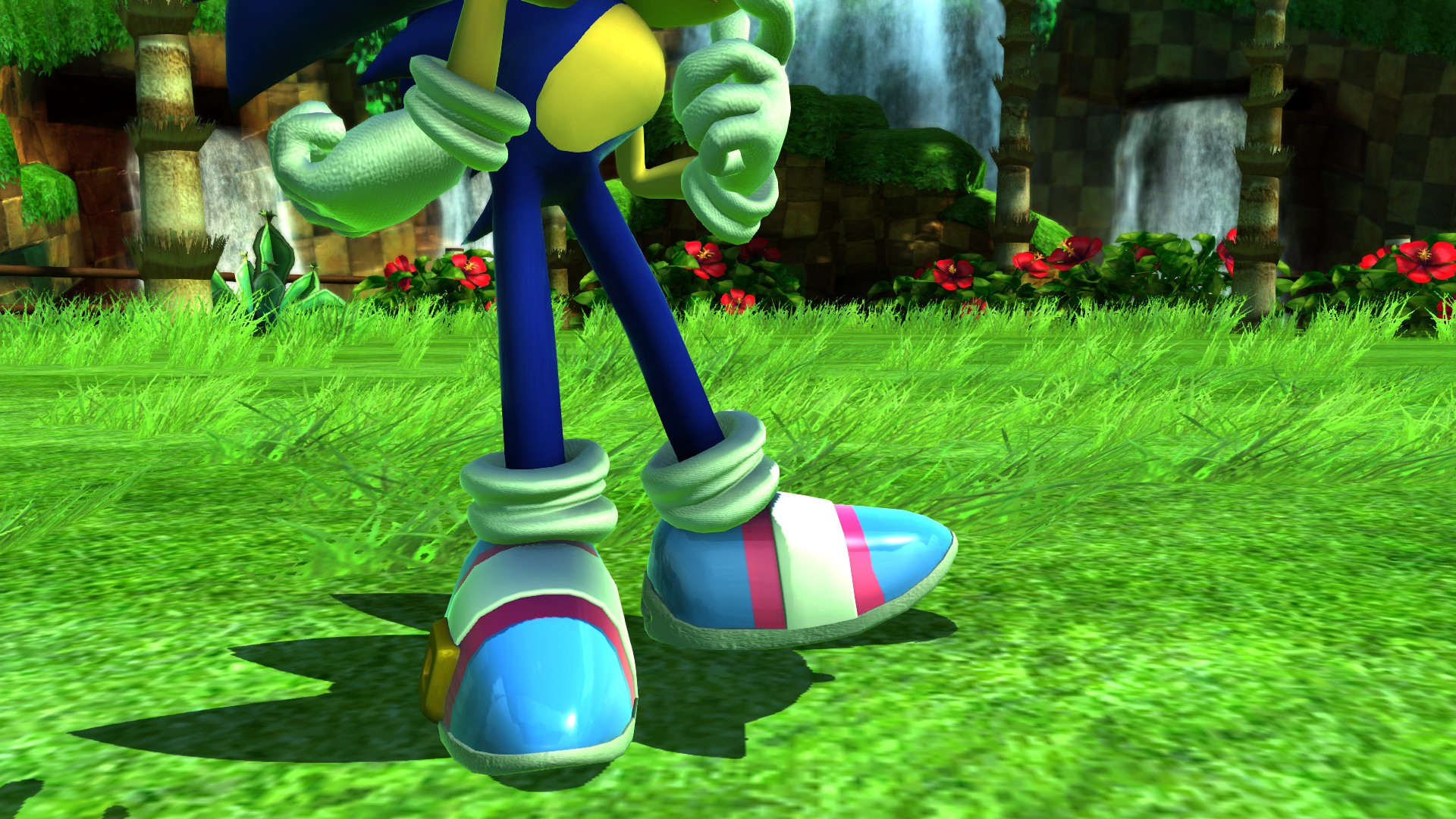 Trans Flag Shoes [Sonic Generations] [Mods]