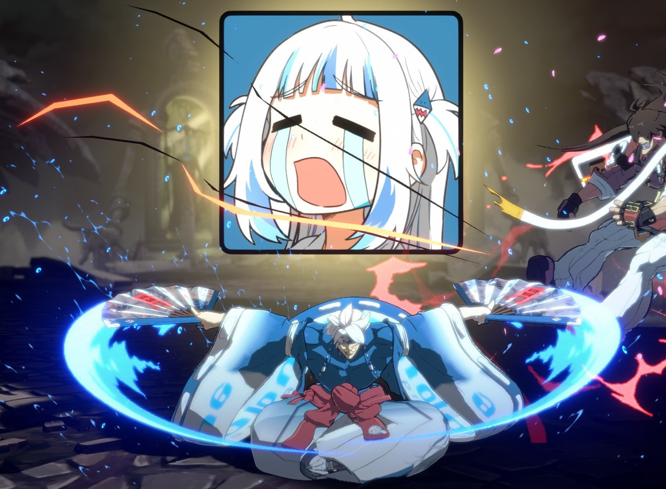 Gawr Gura Fan Anji Mod for GUILTY GEAR -STRIVE- | GGST Mods