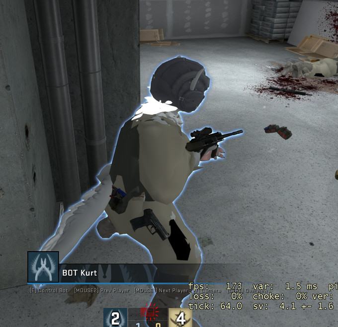 Bowman Ween Soviet Furry CT Replacement Model Mod for Counter-Strike ...