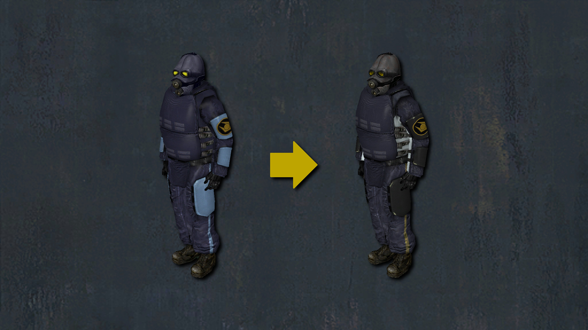 Pre-Release Inspired Prison Guards Mod for Half-Life 2 | HL2 Mods