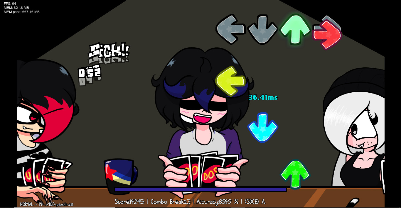 Pasta Night sing Feloxsel, Agii and Fablisc [Friday Night Funkin'] [Mods]