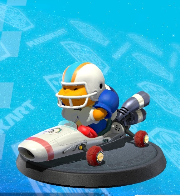 Chargin' Chuck (with Tour animations) Mod for Mario Kart 8 | MK8 Mods
