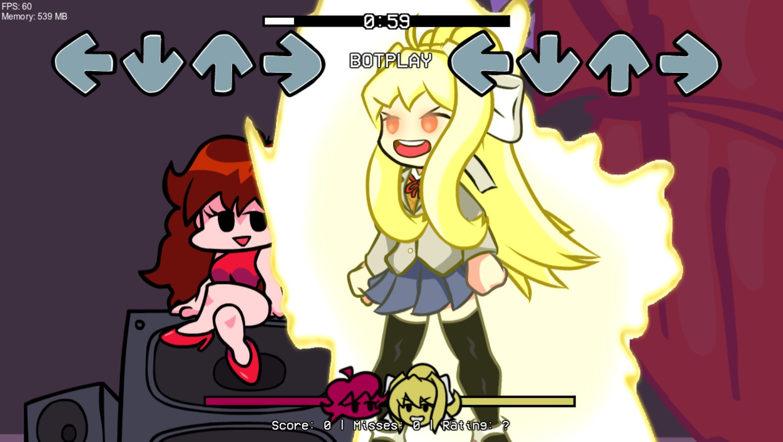 Playable Super Monika [Friday Night Funkin'] [Mods]