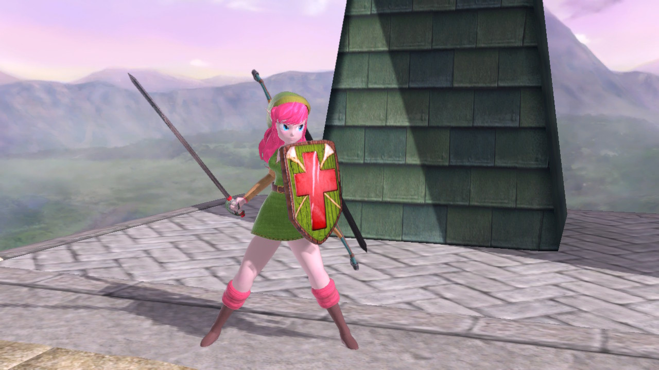 Female/Pink Link Mod for Super Smash Bros. Ultimate | SSBU Mods