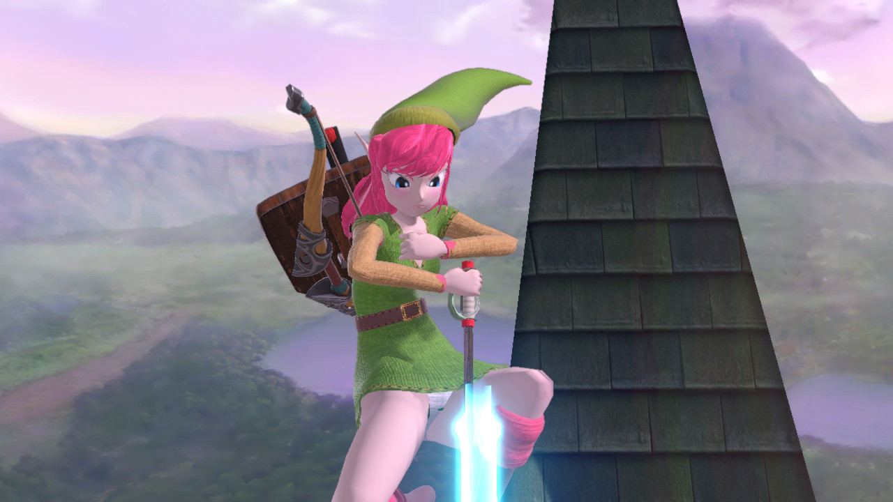 Female/Pink Link Mod for Super Smash Bros. Ultimate | SSBU Mods