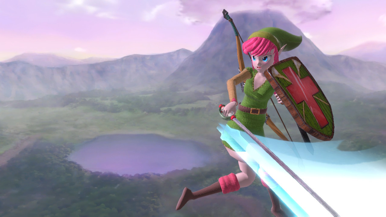 Female/Pink Link Mod for Super Smash Bros. Ultimate | SSBU Mods