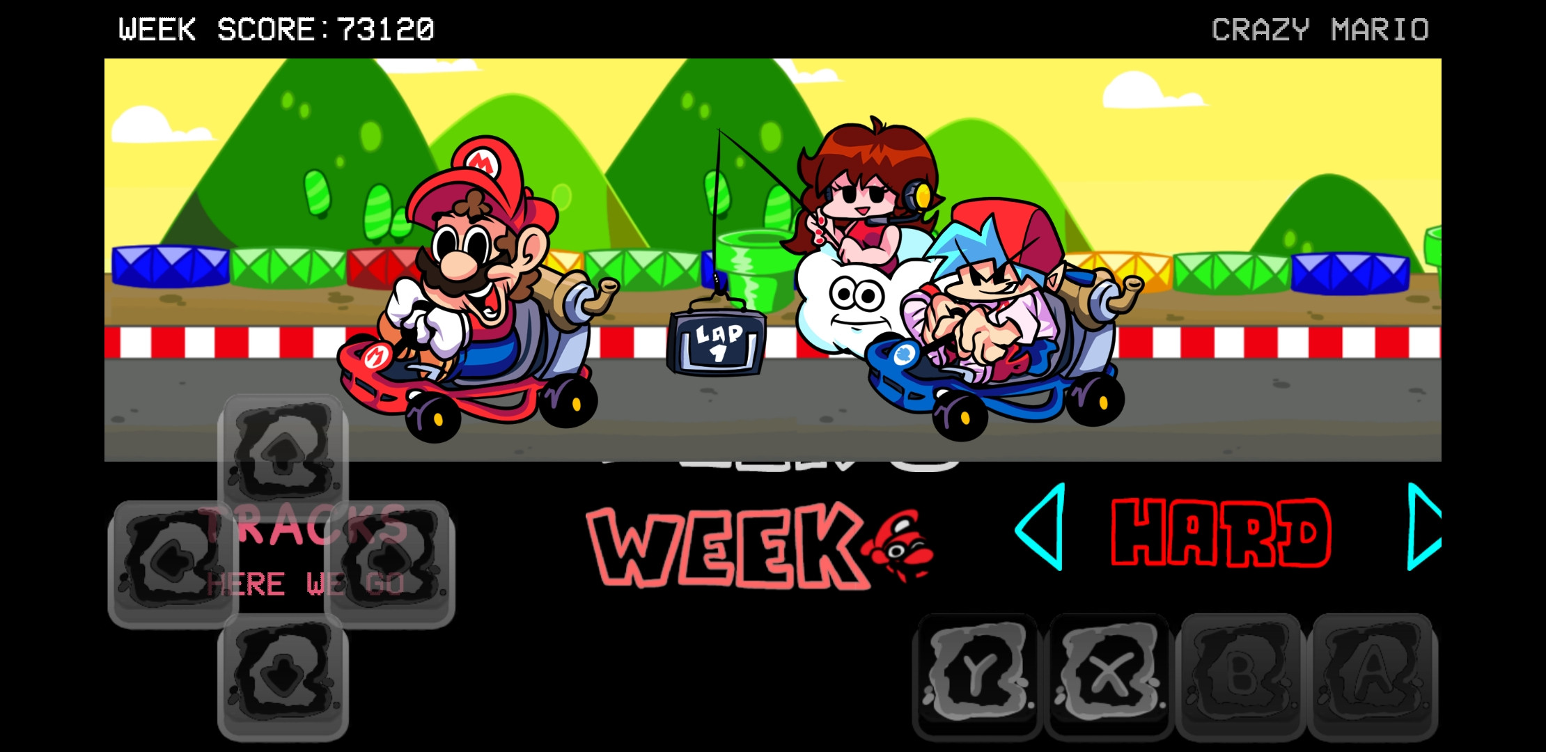 FNF X SMK (Mod Folder) Mod for Friday Night Funkin' | FNF Mods