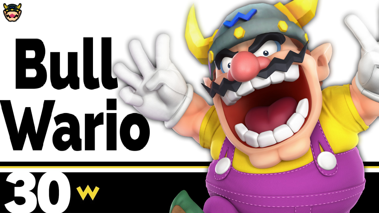 [NEW] Bull Wario UI Mod for Super Smash Bros. Ultimate | SSBU Mods