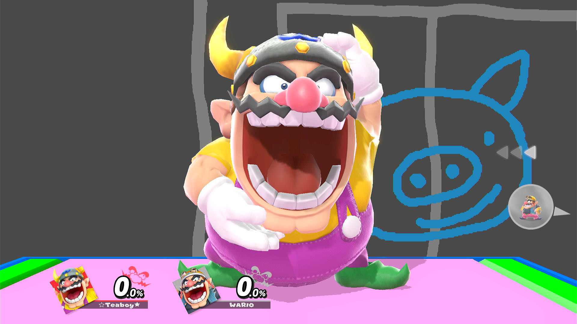 [NEW] Bull Wario UI Mod for Super Smash Bros. Ultimate | SSBU Mods
