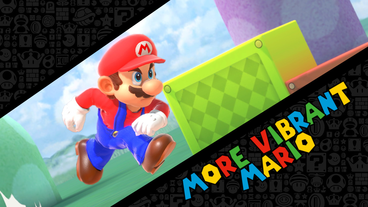 Mario but more Colorful Mod for Super Smash Bros. Ultimate | SSBU Mods