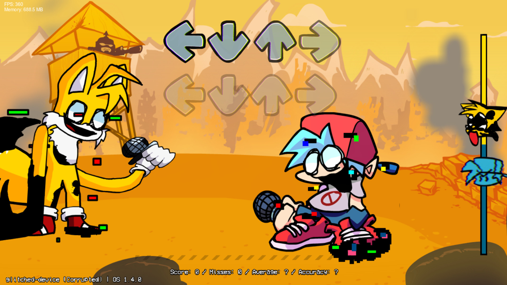 Pibby Corrupted Tails Mod for Friday Night Funkin' | FNF Mods