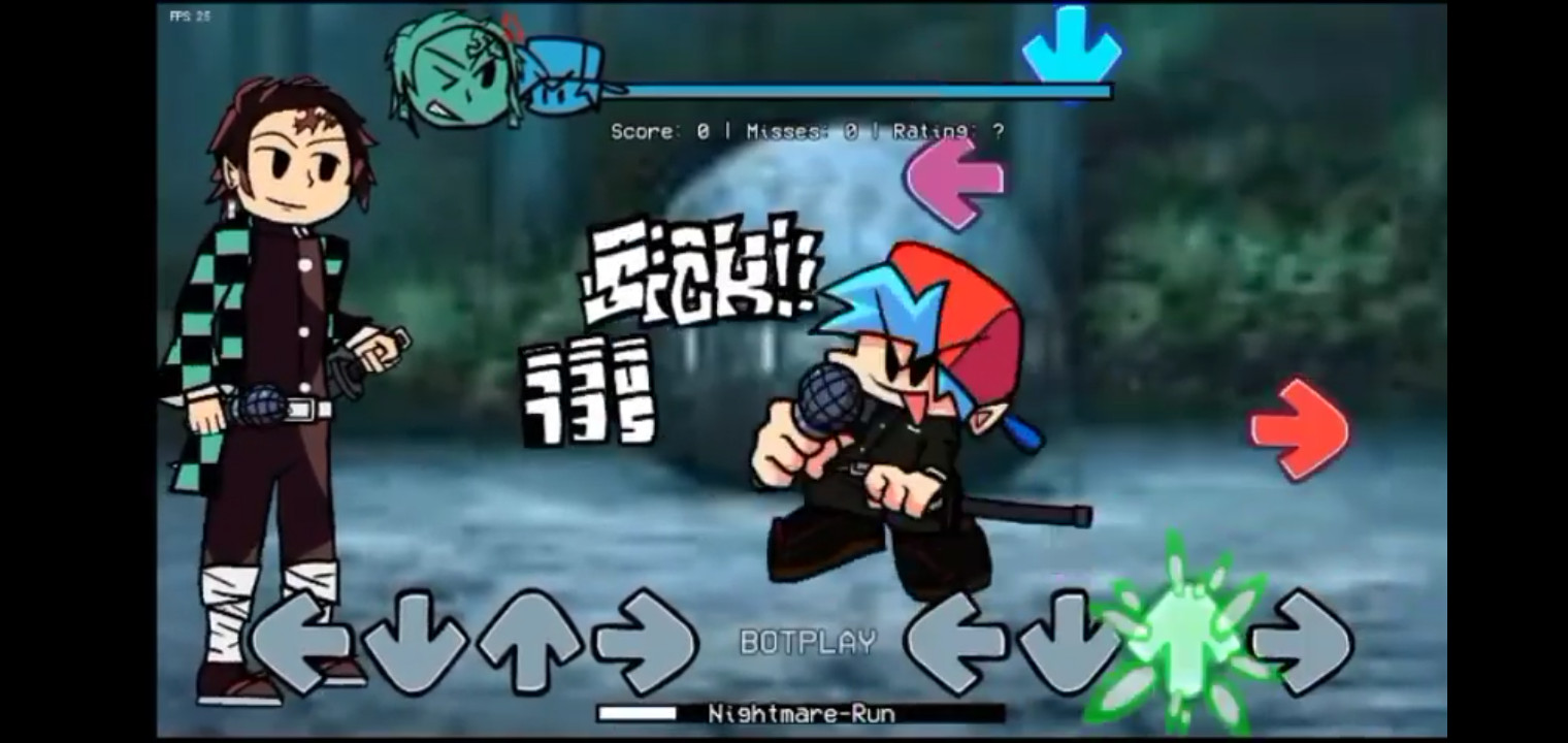 Vs demonslayer Mod for Friday Night Funkin' | FNF Mods