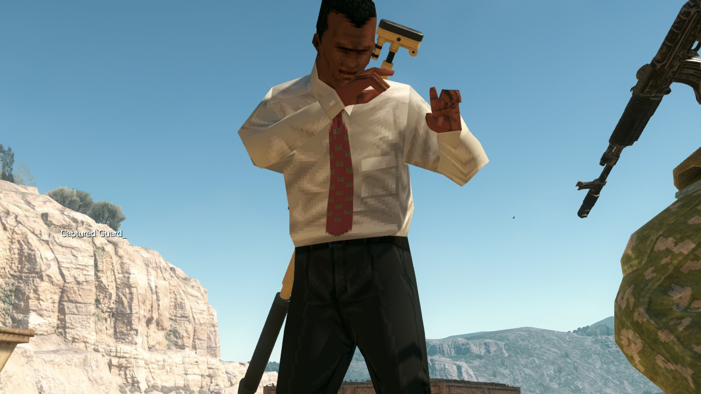 MGS1 DARPA Chief [SB Compatible] [Metal Gear Solid V: The Phantom Pain ...