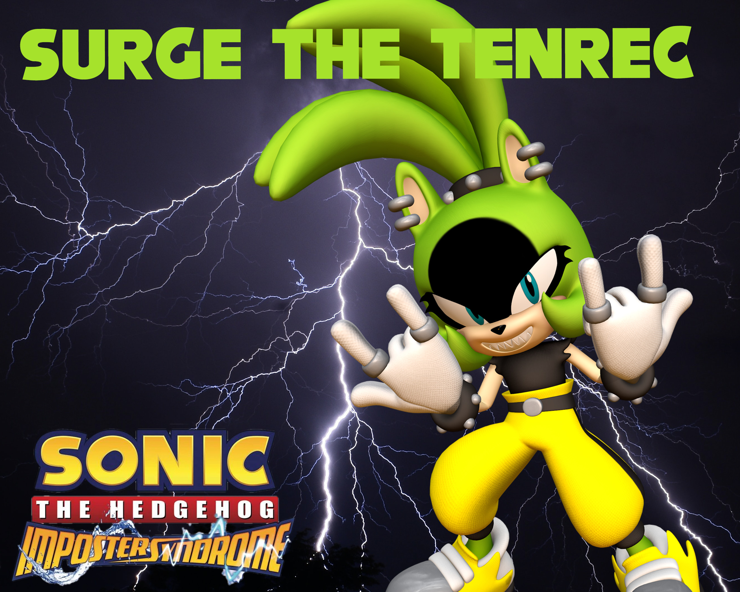 Surge The Tenrec Mod for Super Smash Bros. Ultimate | SSBU Mods