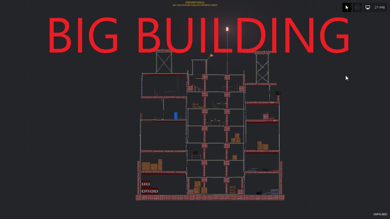 Big Destructible Building Mod for People Playground | PP Mods