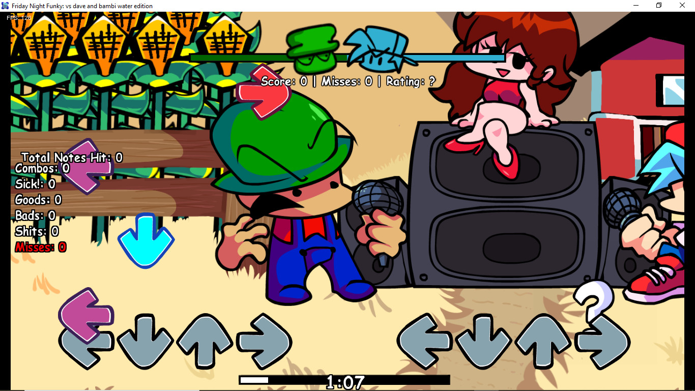 Popcorn remade in Dave and Bambi water Edition Mod for Friday Night ...