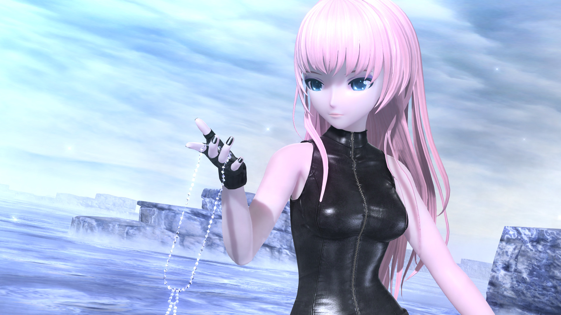 Goth Miku and Luka Mod for Hatsune Miku: Project DIVA Mega Mix+ ...