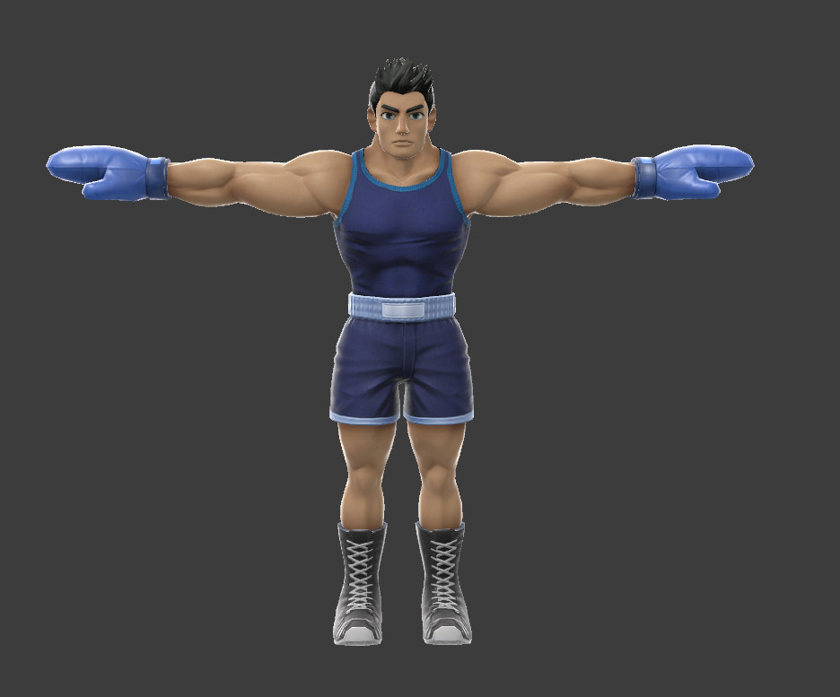 Blue Little Mac Mod for Super Smash Bros. Ultimate | SSBU Mods