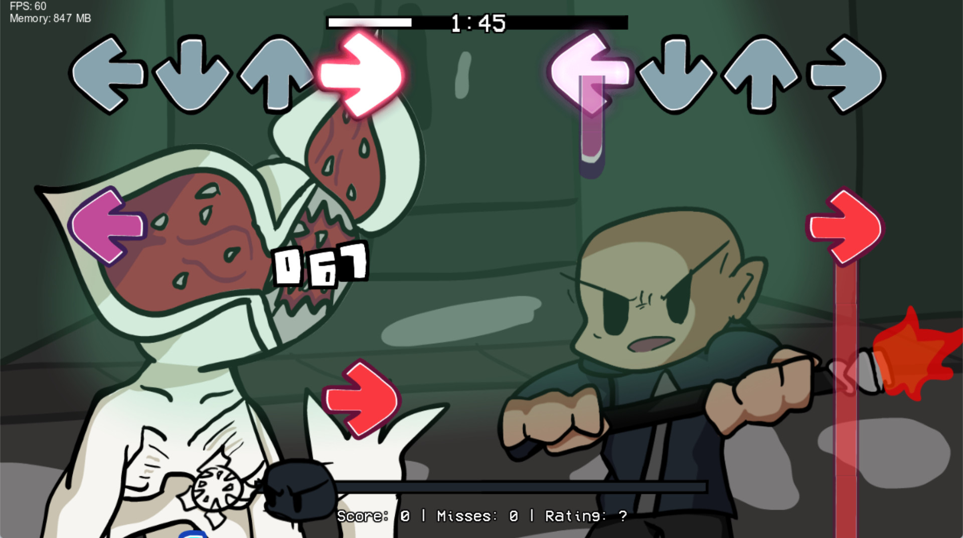 Hopper Vs Demogorgon [Friday Night Funkin'] [Mods]