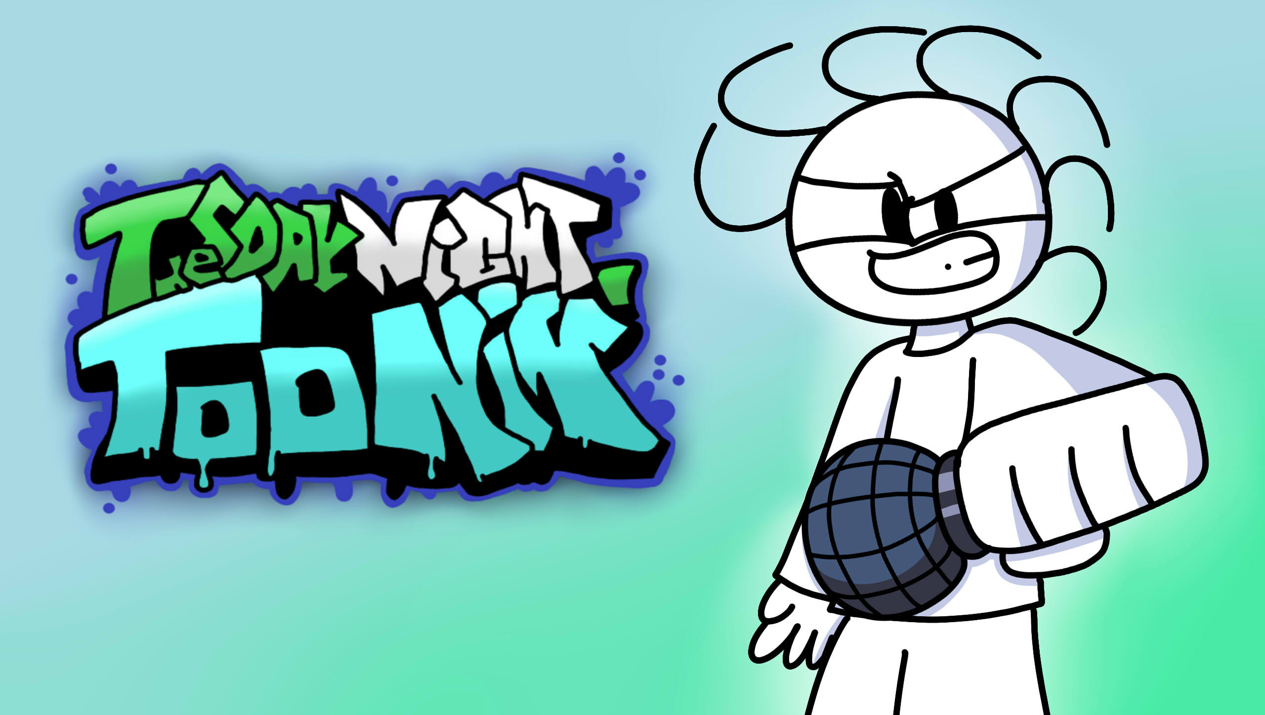 Tuesday Night Toonin' - V.S. Colin Cartoons [Friday Night Funkin'] [Mods]