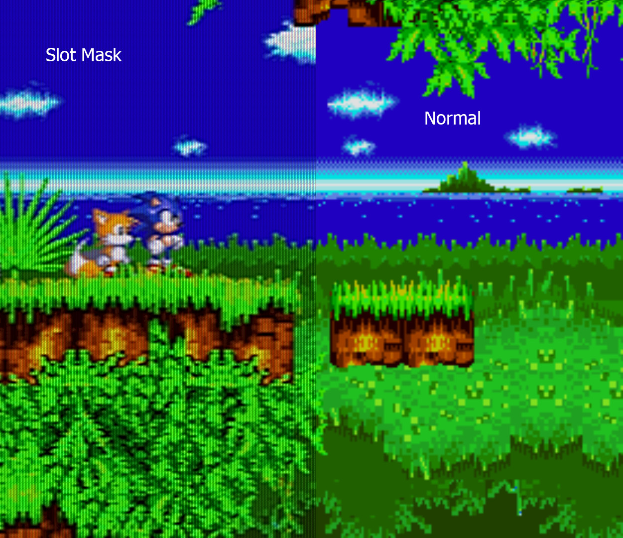 CRT Filters: HD, Scanlines & Shadow/Slot Masks Mod for Sonic Origins ...