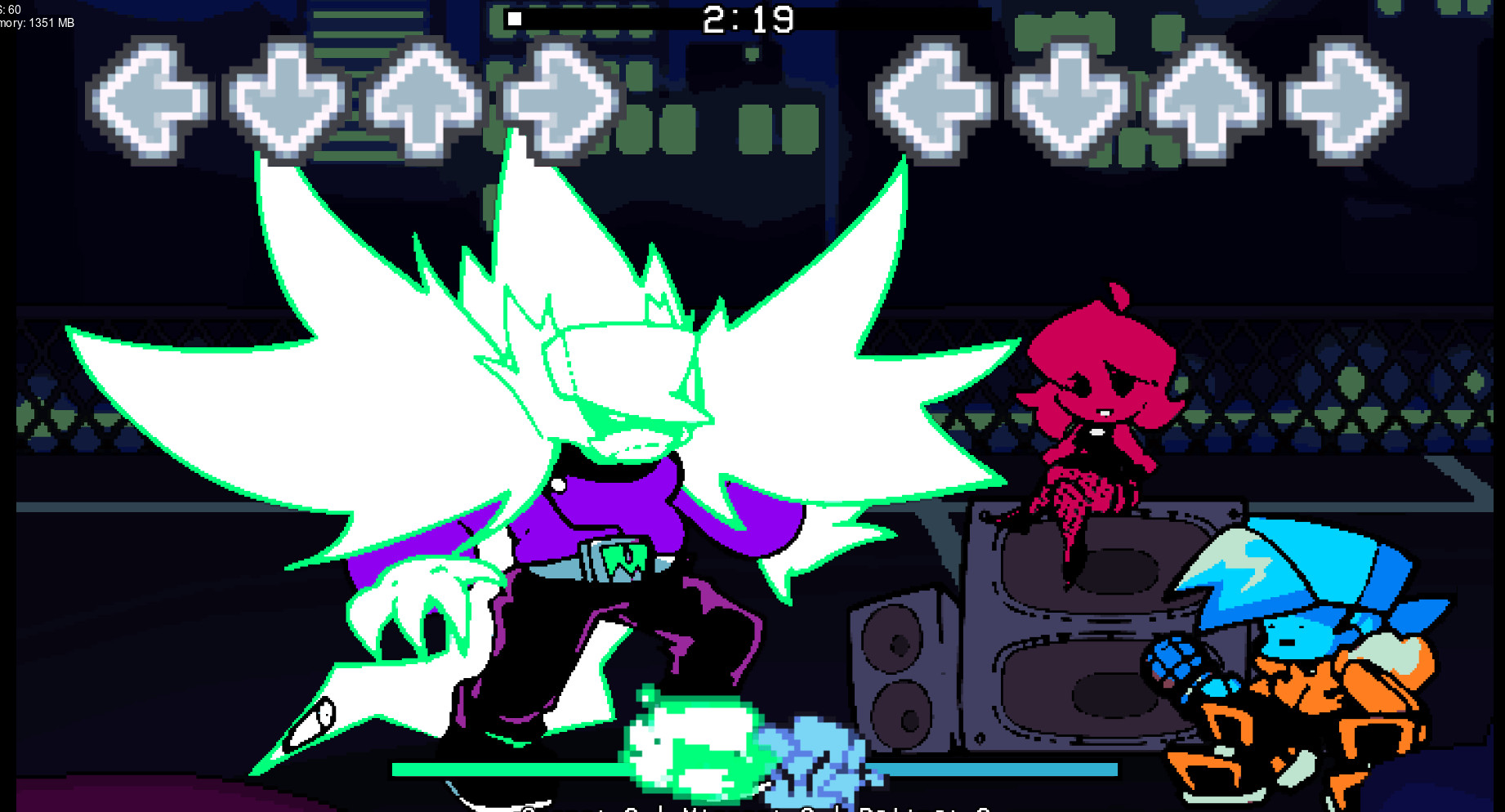 Hazy River Pixel garcello and minus garcello Mod for Friday Night ...