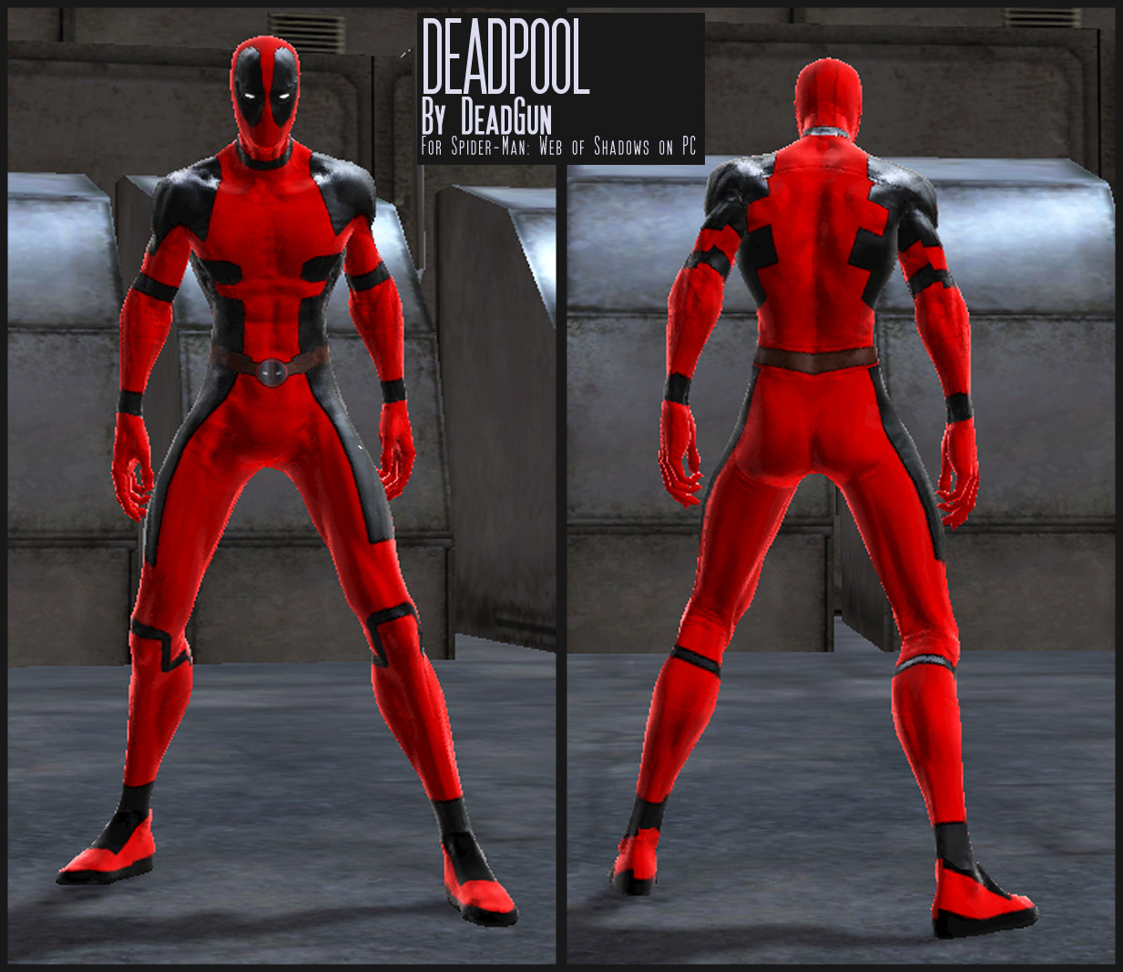 Deadpool Suit Mod for Spider-Man: Web of Shadows | SM:WoS Mods