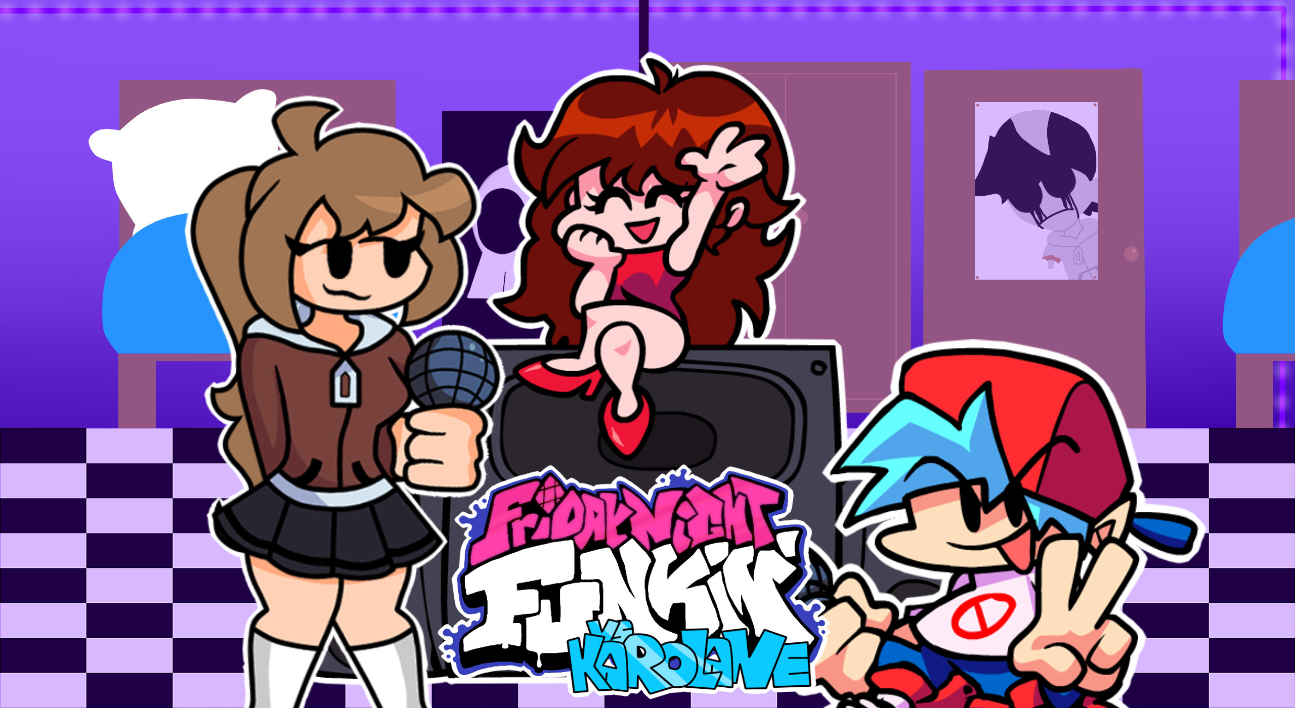 FNF VS Karolane FULL WEEK ! Mod for Friday Night Funkin' | FNF Mods