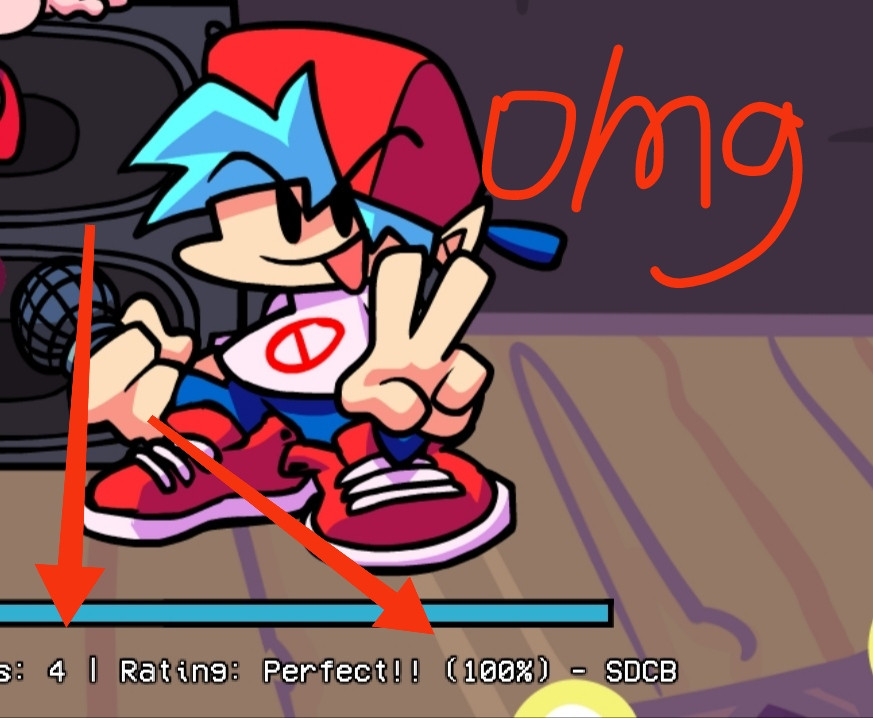 always rating of 100 Mod for Friday Night Funkin' | FNF Mods