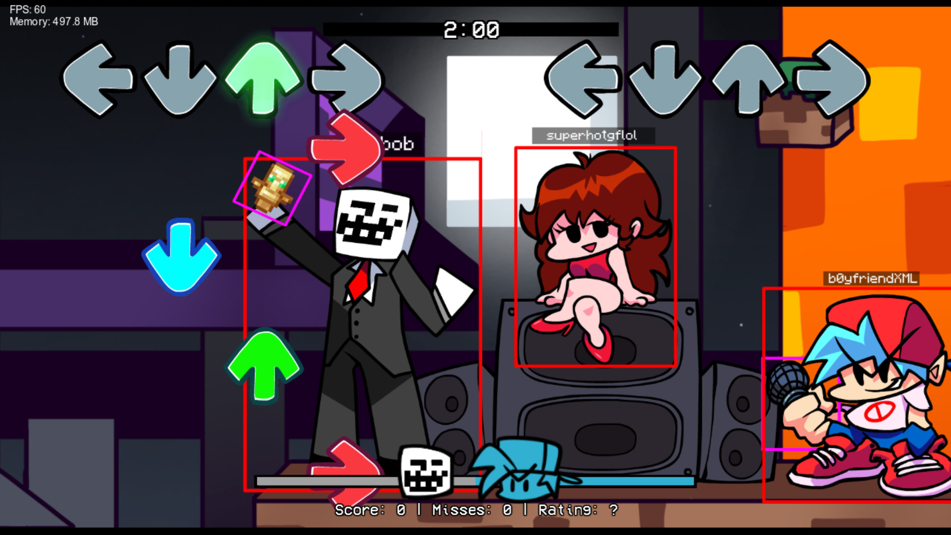 VS POPBOB Mod for Friday Night Funkin' | FNF Mods