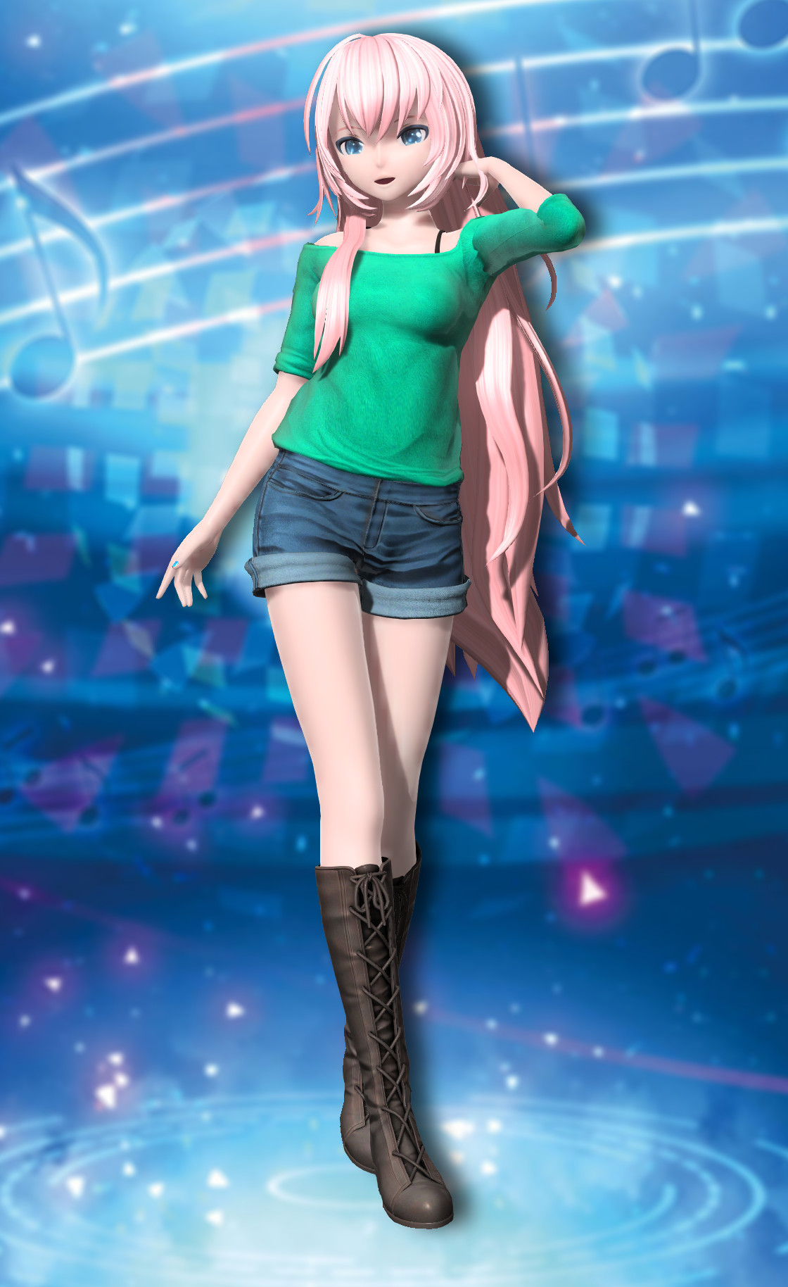 Casual Style Virtual Singers Mod for Hatsune Miku: Project DIVA Mega ...