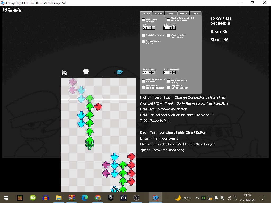 phonophobia rechart (more hard!) Mod for Friday Night Funkin' | FNF Mods