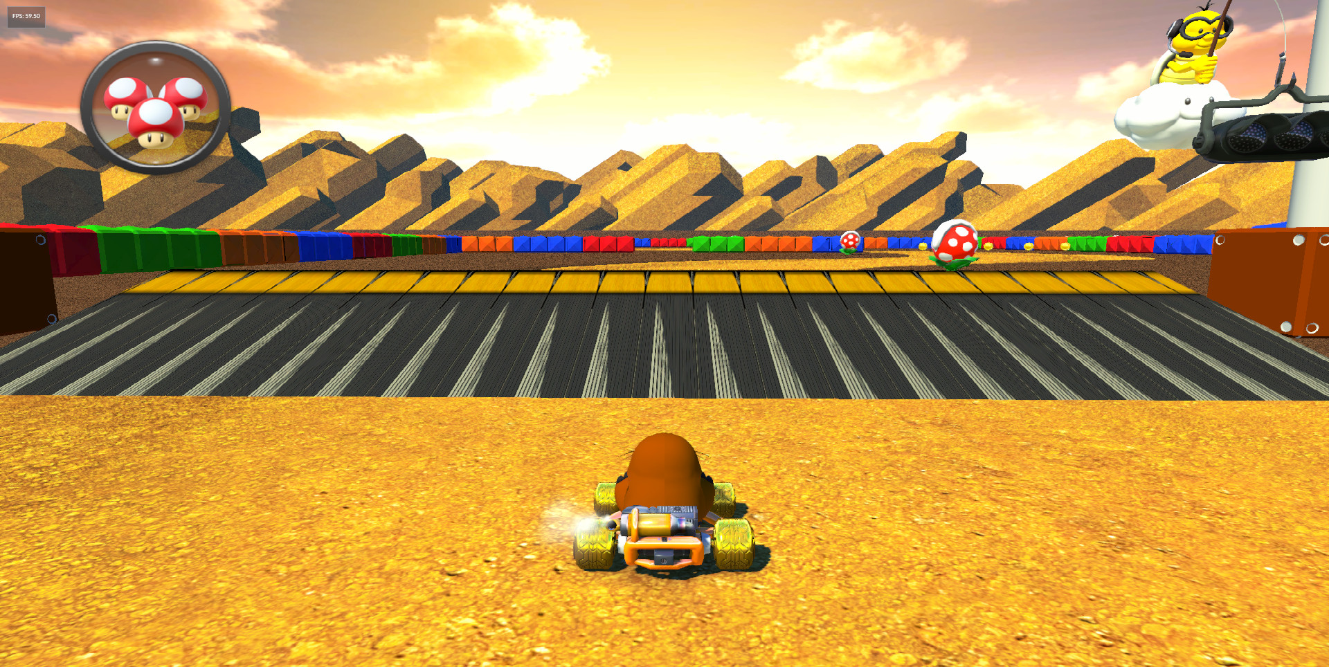 SNES Choco Island MKT Model Mod for Mario Kart 8 | MK8 Mods