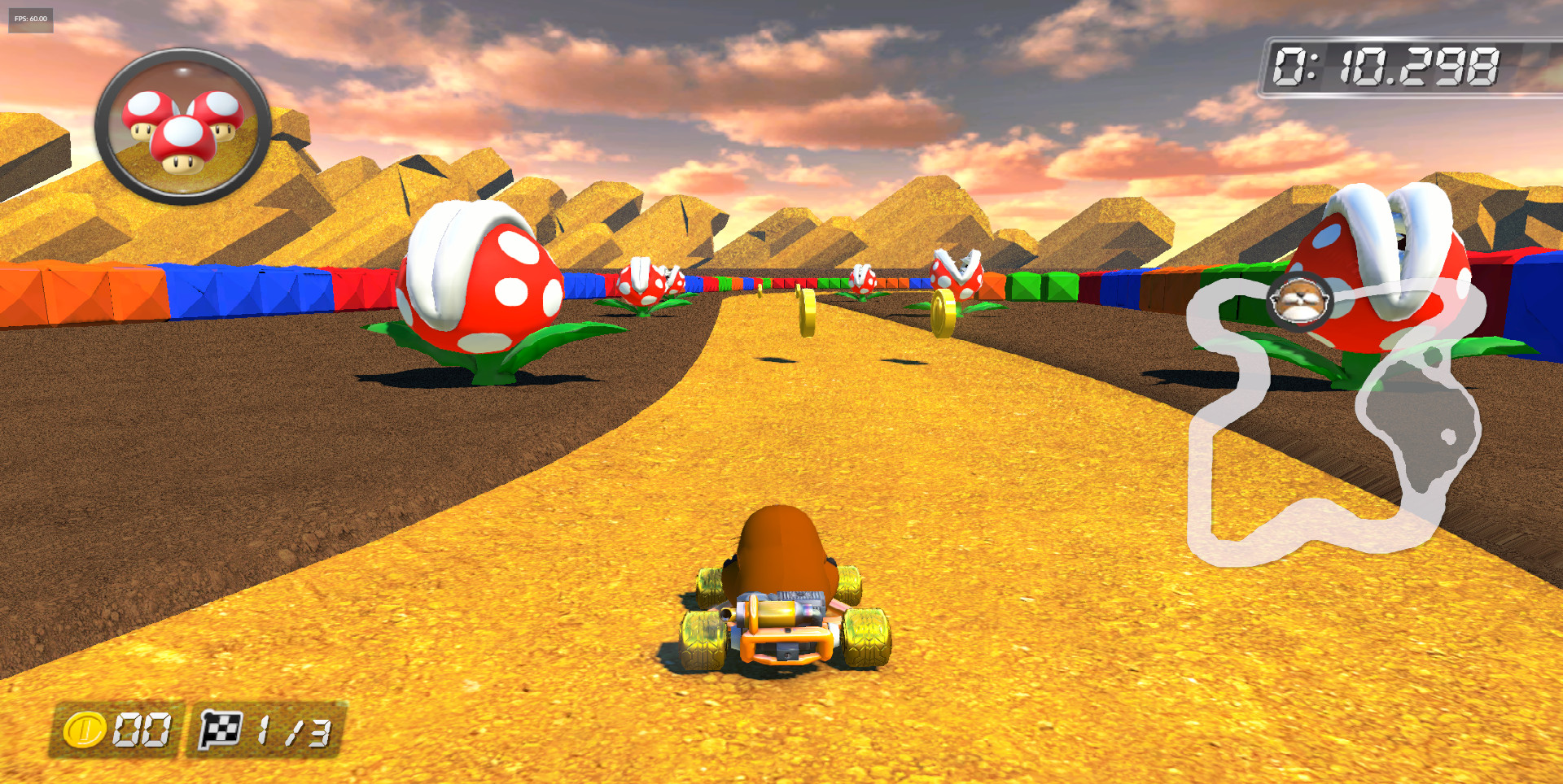 SNES Choco Island MKT Model Mod for Mario Kart 8 | MK8 Mods
