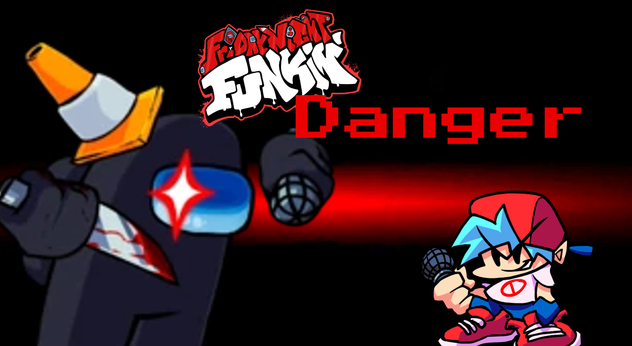 FNF Vs. Imposter V4: Danger Fanchart Mod for Friday Night Funkin' | FNF ...