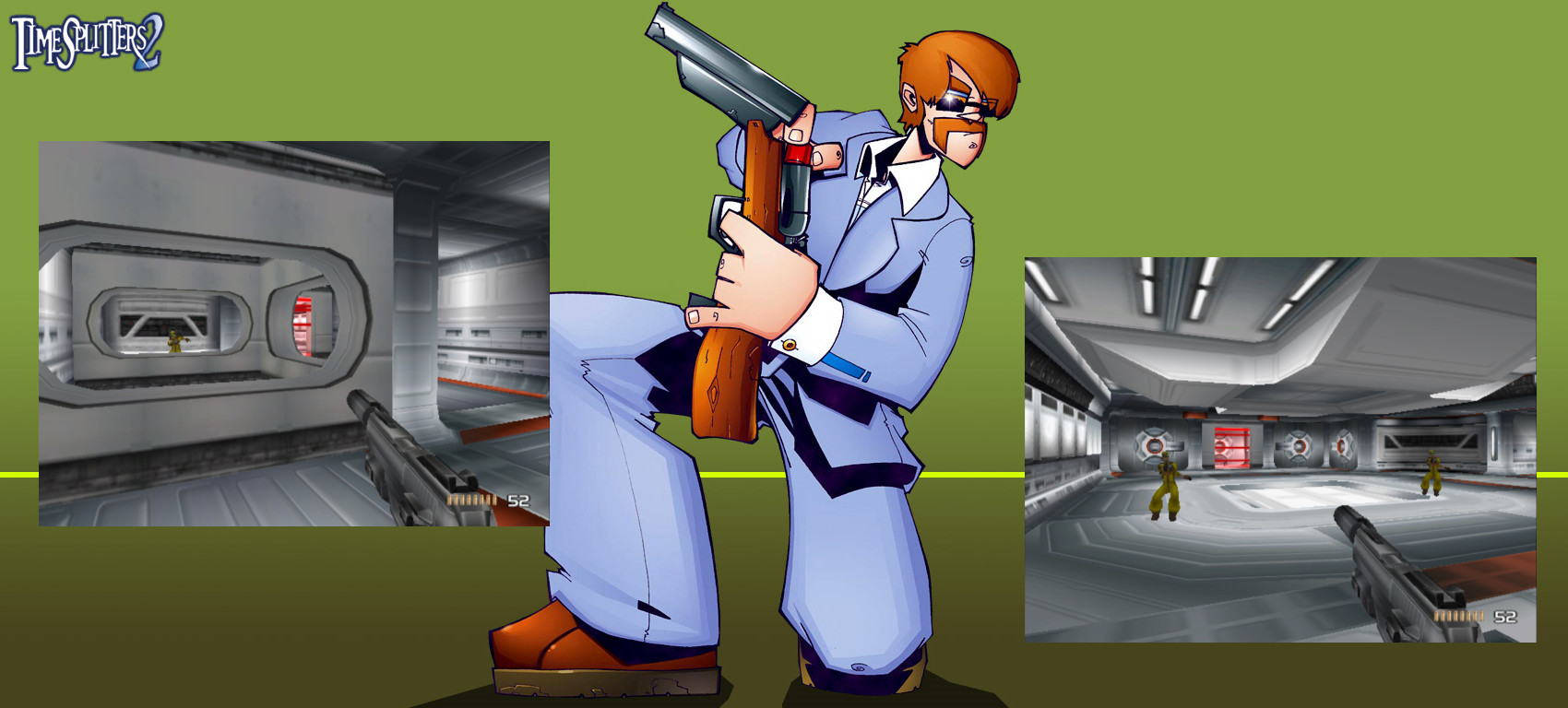 Story Map - Khallos Lab [TimeSplitters 2] [Mods]