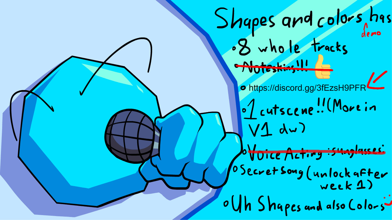 FNF Shapes and Colors [Demo] Mod for Friday Night Funkin' | FNF Mods