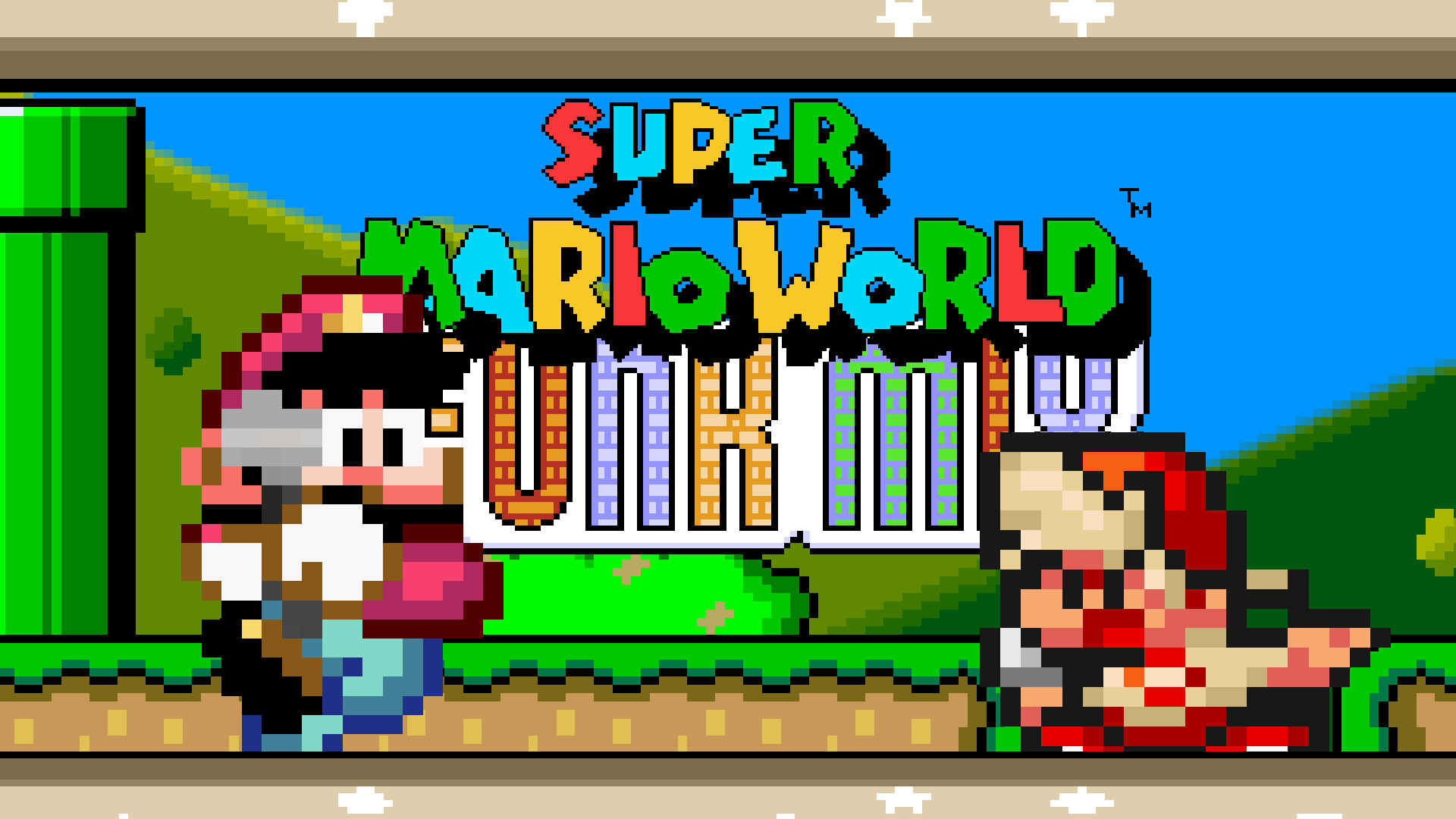 Super Mario World Funk Mix Reskin Mod for Friday Night Funkin' | FNF Mods