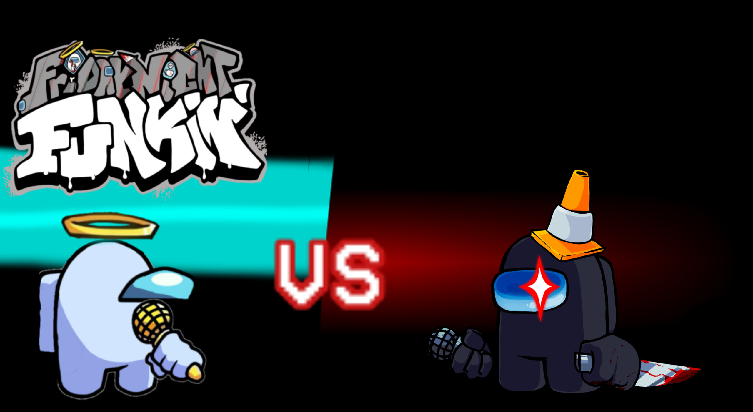 Vs Angel Crew v5 vs black Impostor and taki Mod for Friday Night Funkin ...