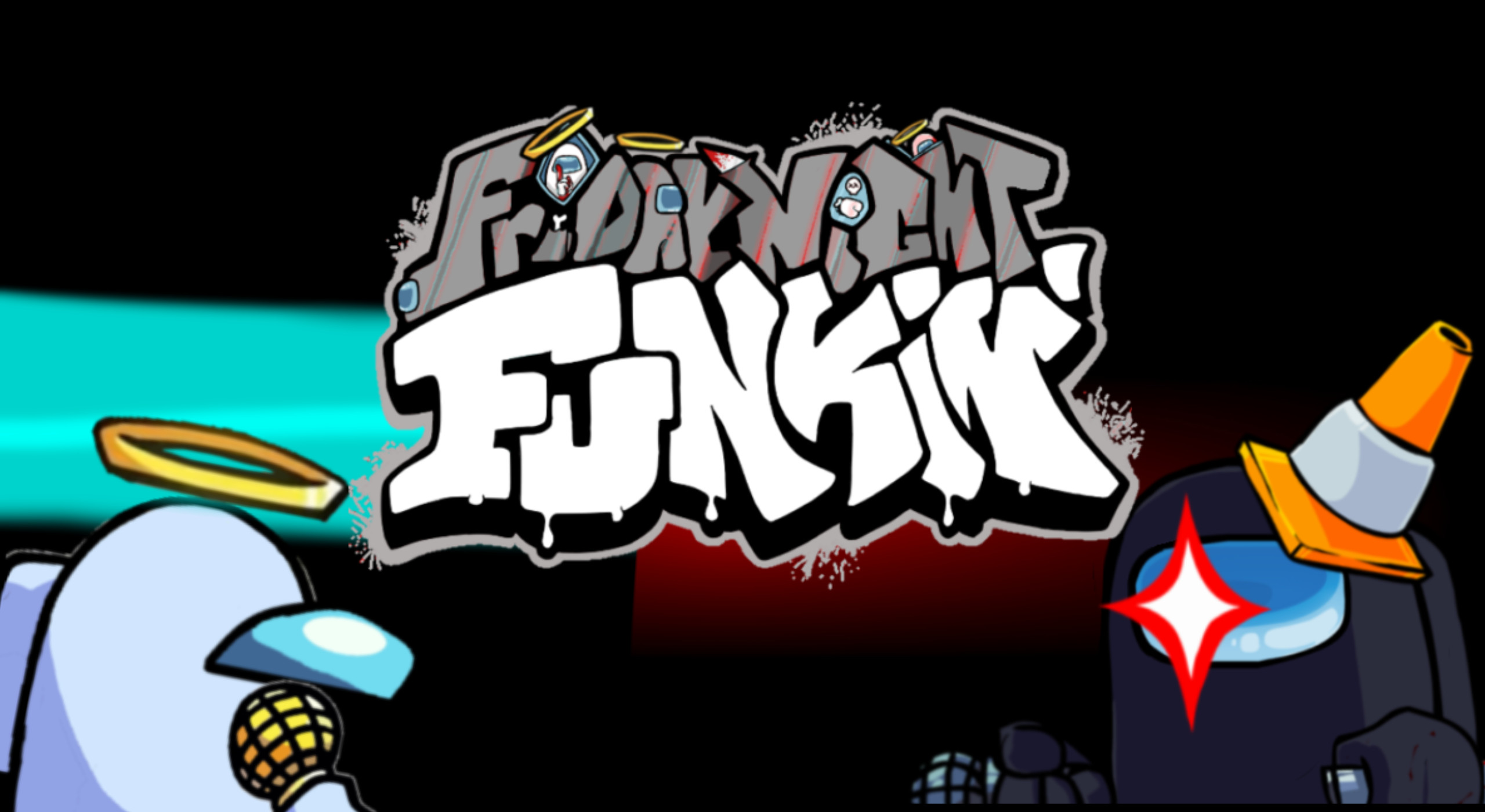 Vs Angel Crew v5 vs black Impostor and taki Mod for Friday Night Funkin ...