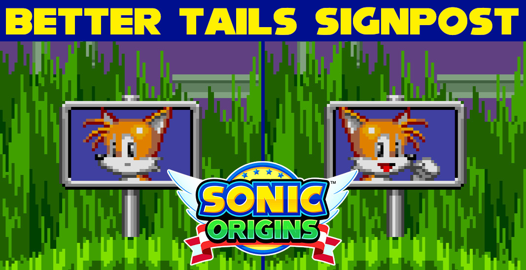 Better Tails Signpost Mod for Sonic Origins | SO Mods