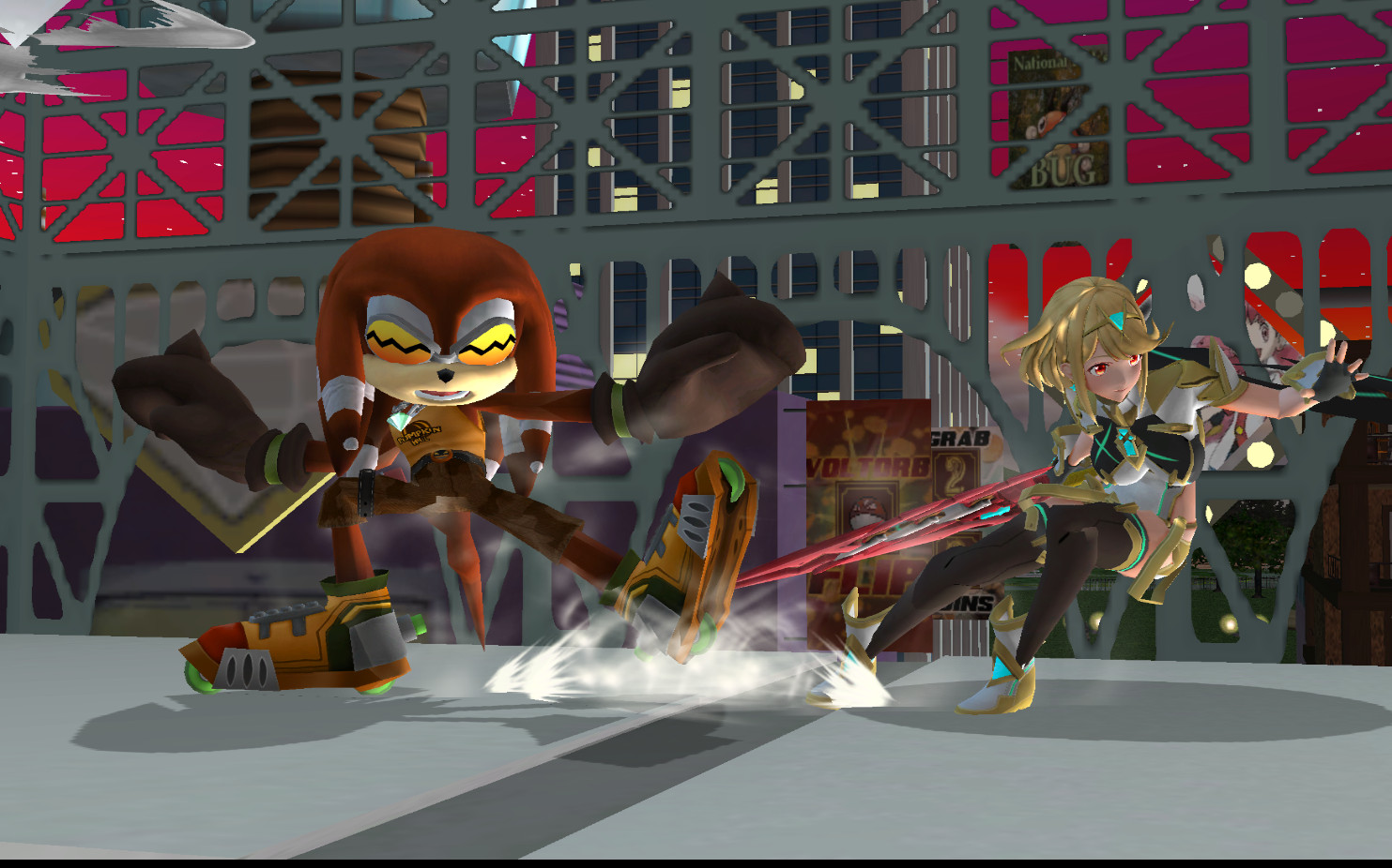 Pumpkin Hill Jet Set Knuckles V2 Mod for Super Smash Bros. Brawl ...