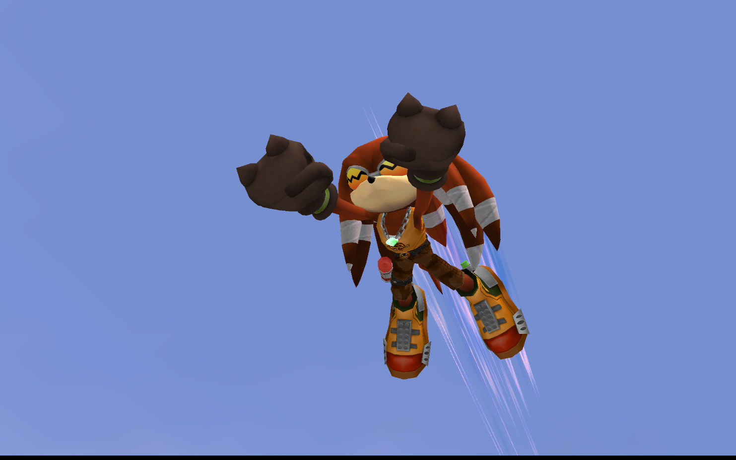 Pumpkin Hill Jet Set Knuckles V2 Mod for Super Smash Bros. Brawl ...