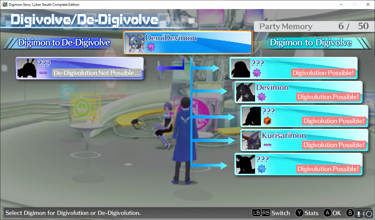 Demidevimon Evolution Line