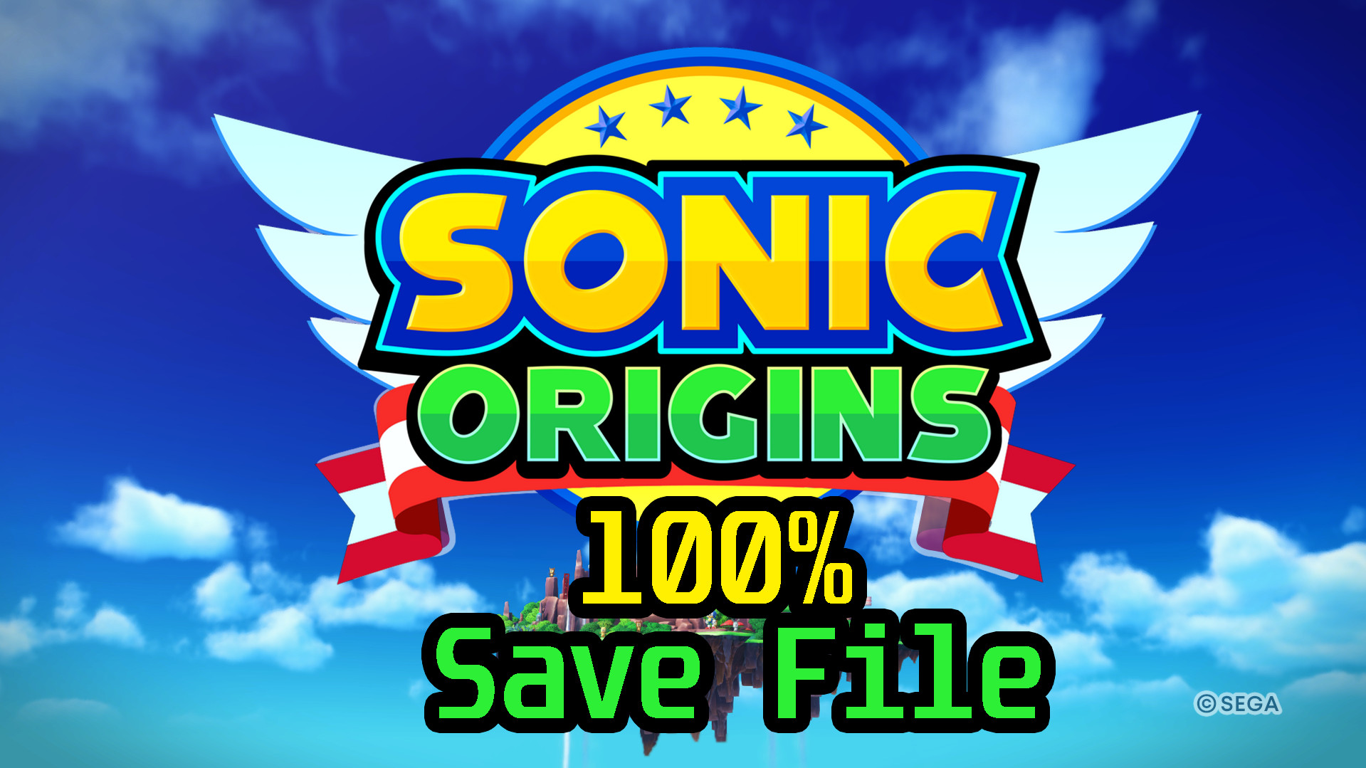100% Save File Mod for Sonic Origins | SO Mods