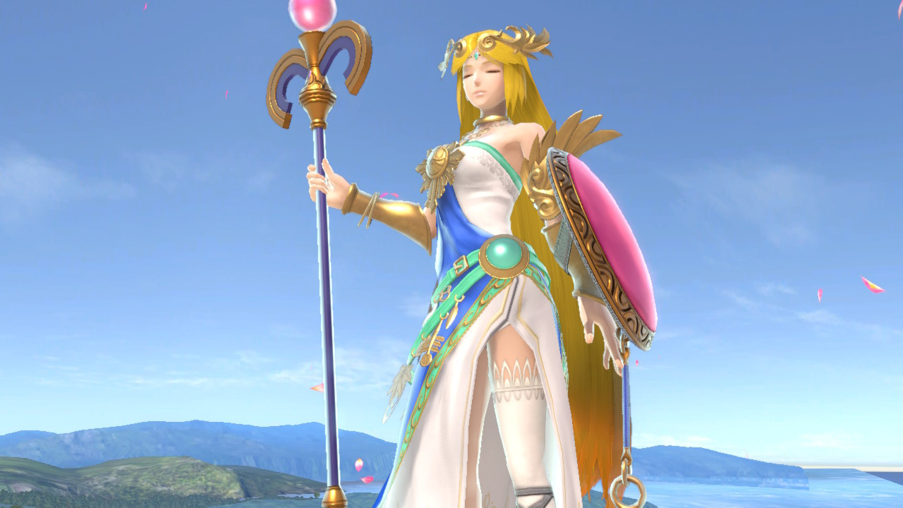 Palutena Recolor - Phosphora Mod for Super Smash Bros. Ultimate | SSBU Mods