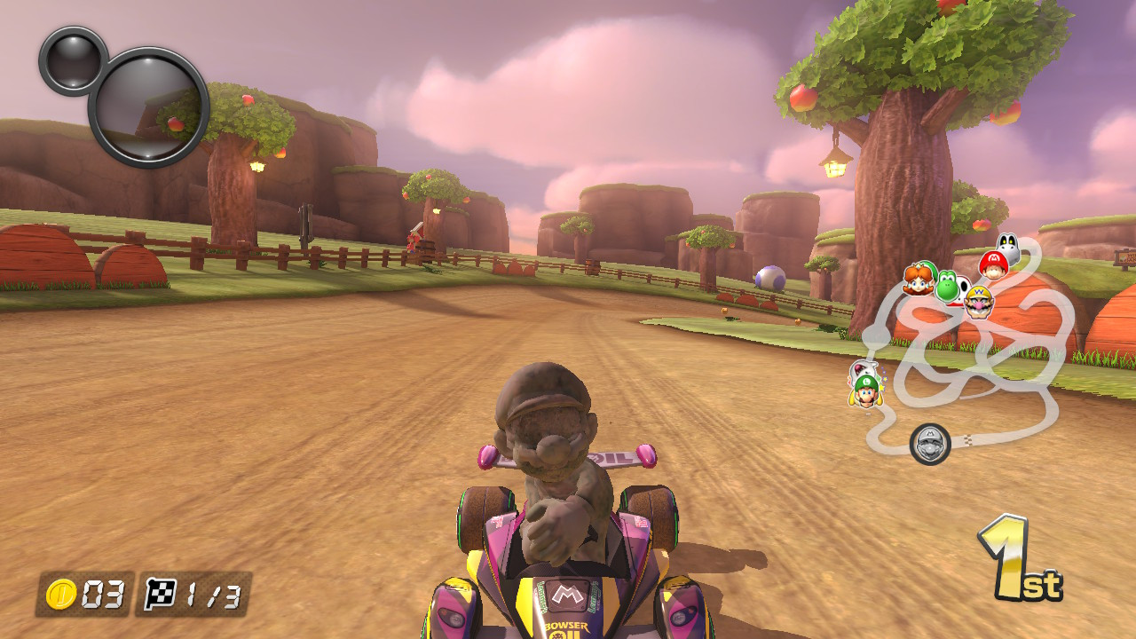 Stone Mario over Metal Mario Mod for Mario Kart 8 Deluxe | MK8D Mods