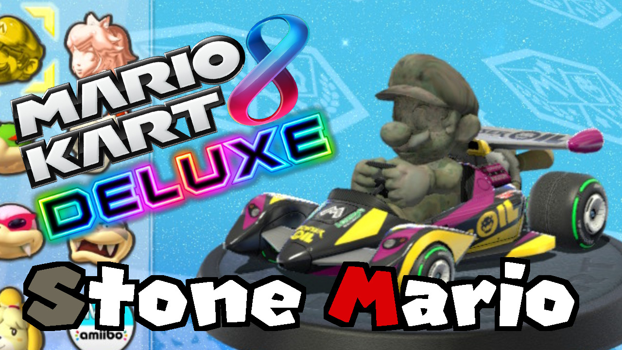 Stone Mario over Metal Mario Mod for Mario Kart 8 Deluxe | MK8D Mods