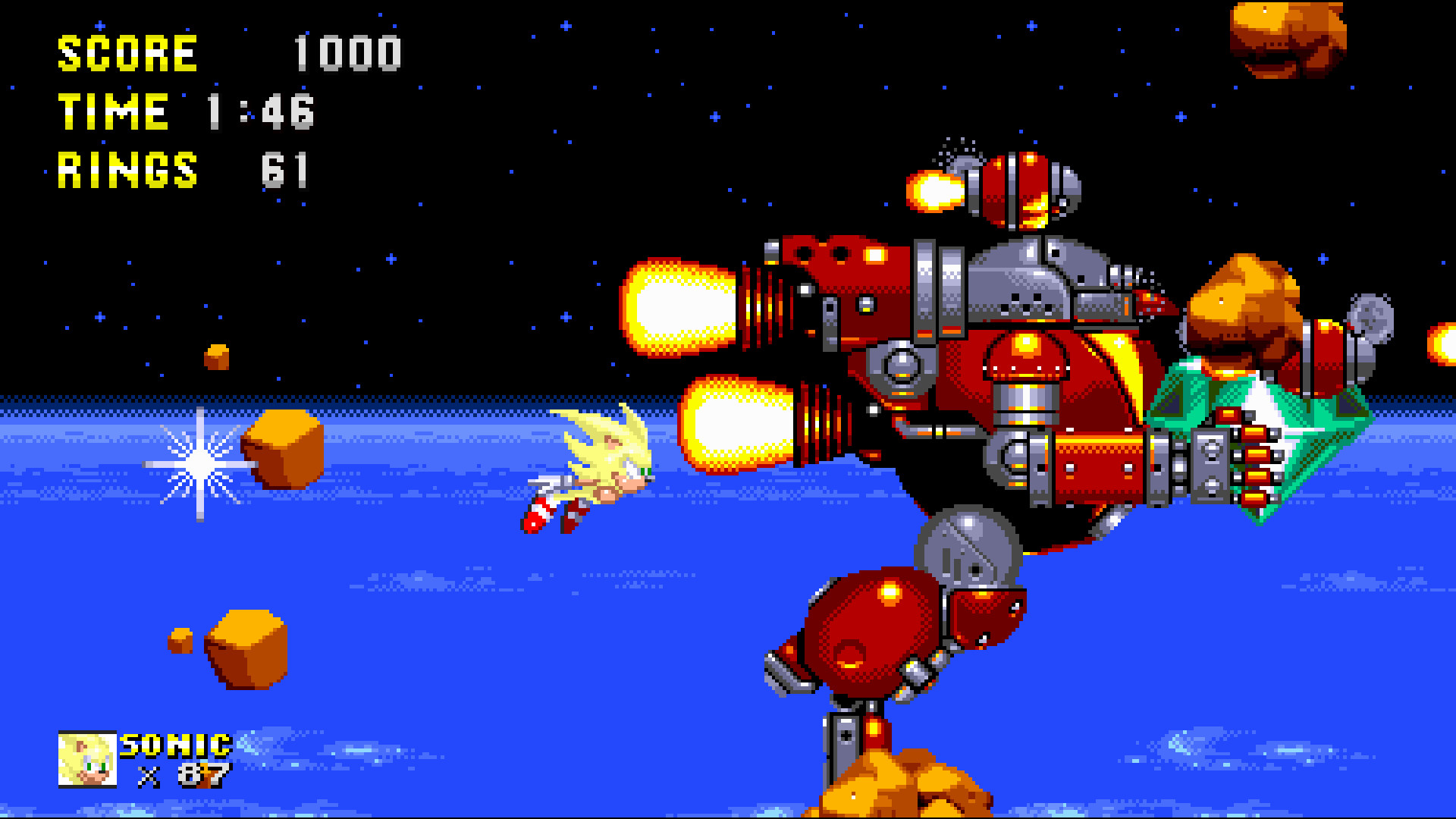 S3A - S1F styled Hud and Life icons Mod for Sonic 3 A.I.R. | S3AIR Mods